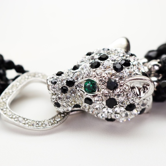 Kenneth Jay Lane | Jewelry | Vintage Kenneth Lane Bookpiece Leopard ...